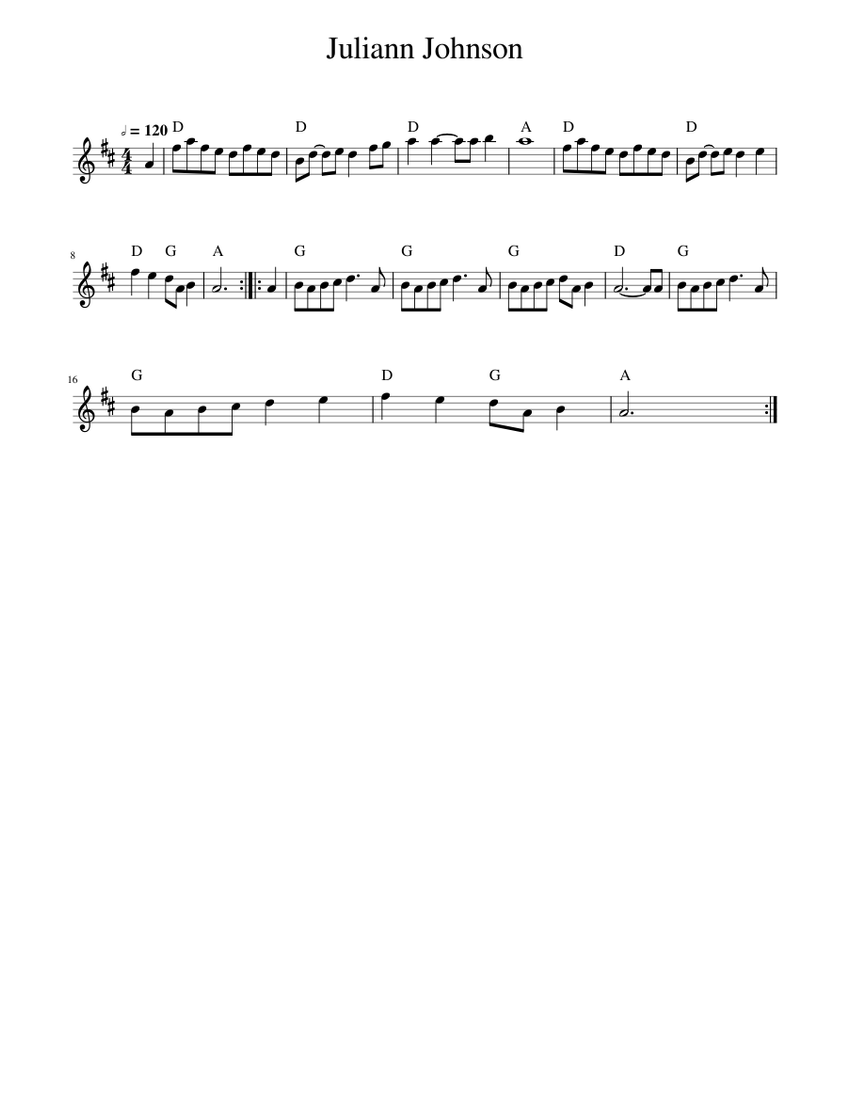 Juliann Johnson Sheet Music For Piano Solo Easy Musescore
