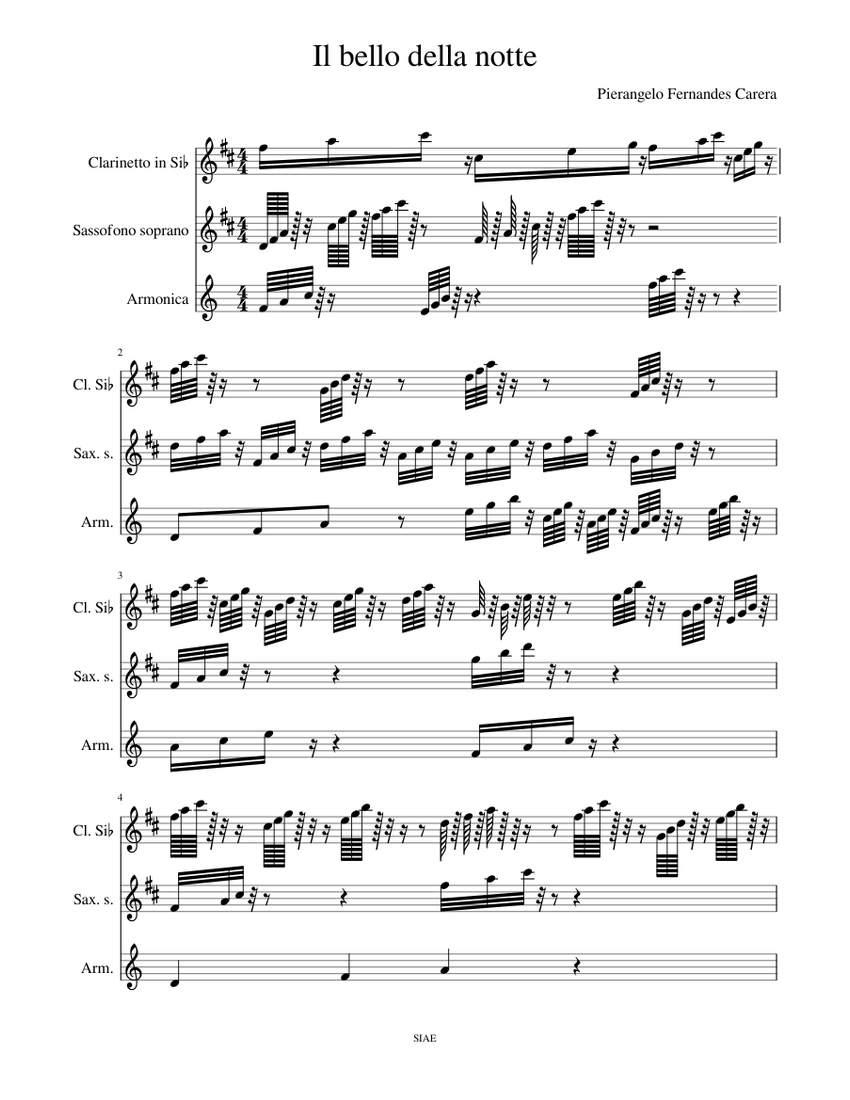 Il bello della notte - piano tutorial