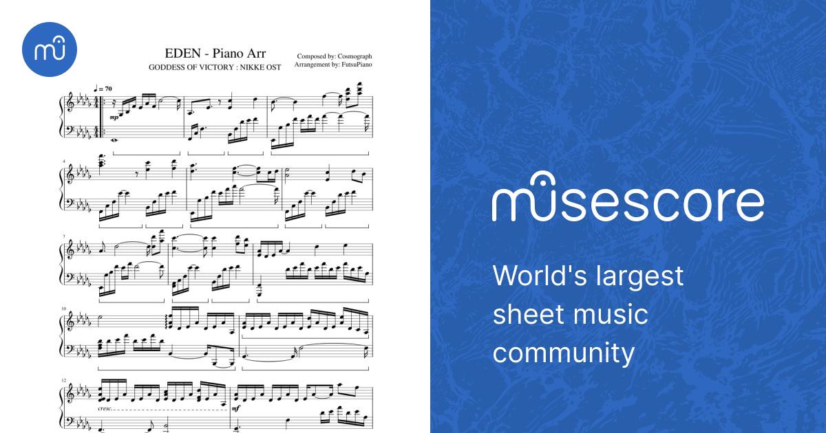 NIKKE OST | EDEN - Piano Arr. Sheet music for Piano (Solo) | Musescore.com