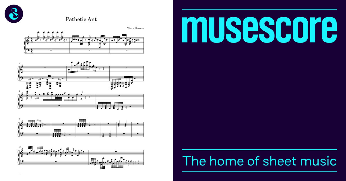 Pathetic Ant Sheet music for Piano (Solo) | Musescore.com