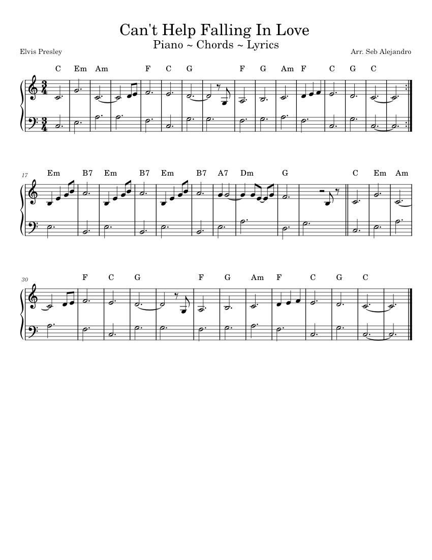 I cant help falling in love with you – UB40 Cant Help Falling In Love ...