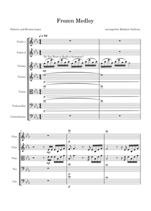 Frozen – Disney Full Soundtrack Transcription for Band/Wind Ensemble ...