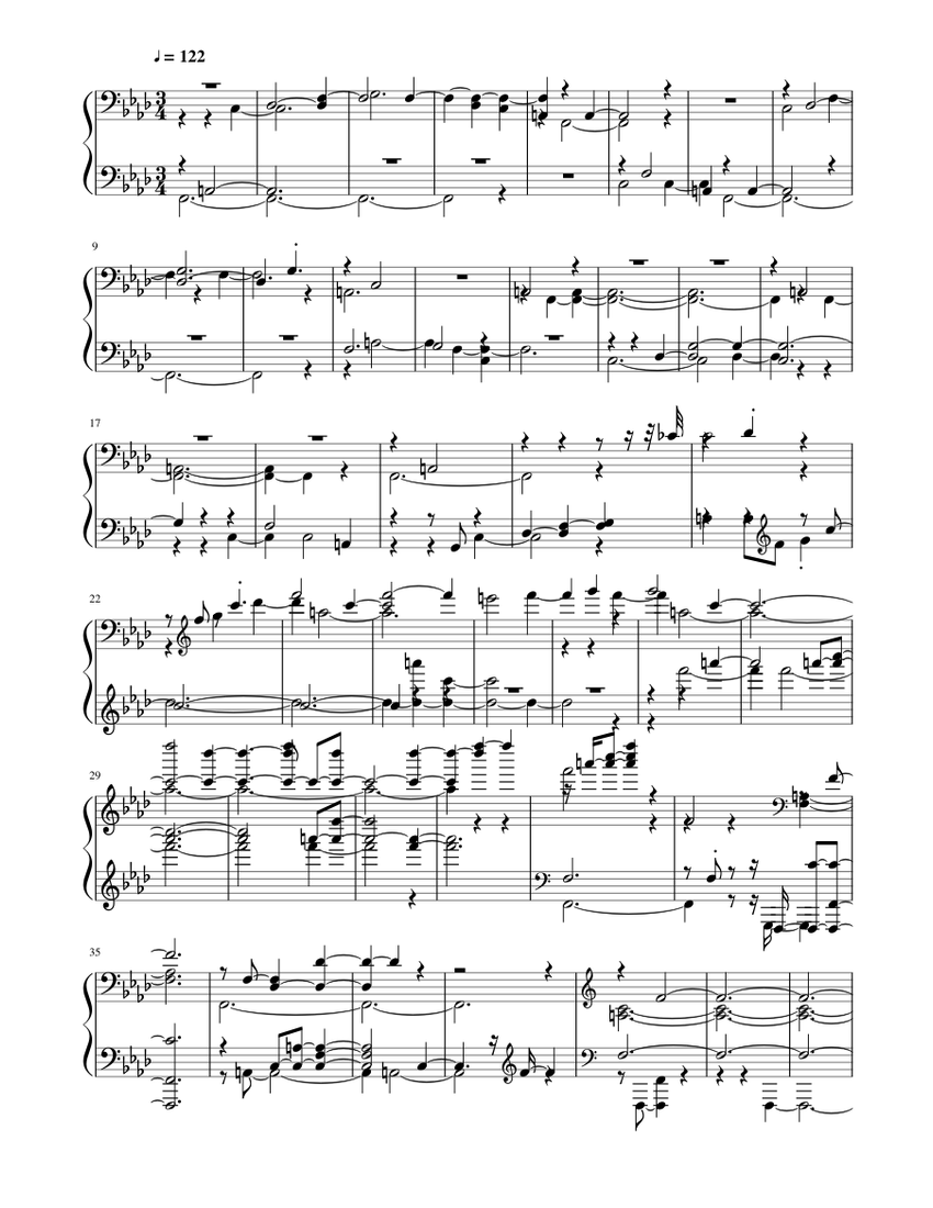 Arpeggio improvisation Sheet music for Piano (Solo) Easy | Musescore.com