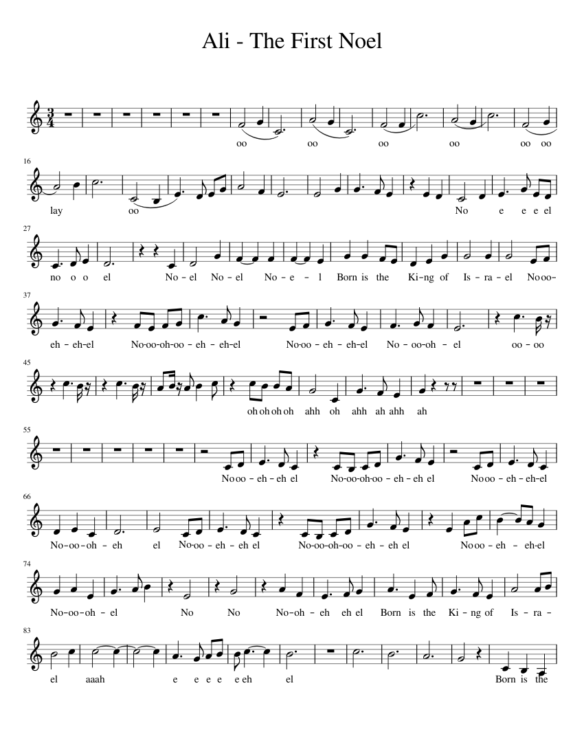 Ali TFN Sheet music for Piano (Solo) Easy | Musescore.com