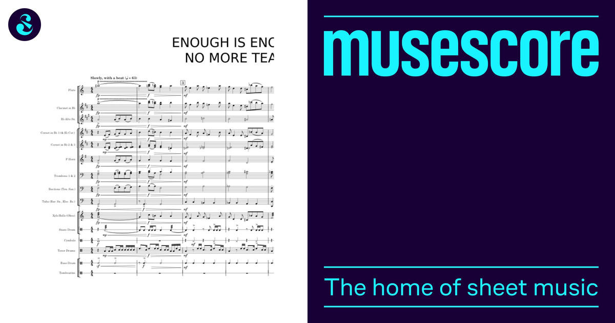 No More Tears (Enough Is Enough) - Donna Summer Sheet Music for ...