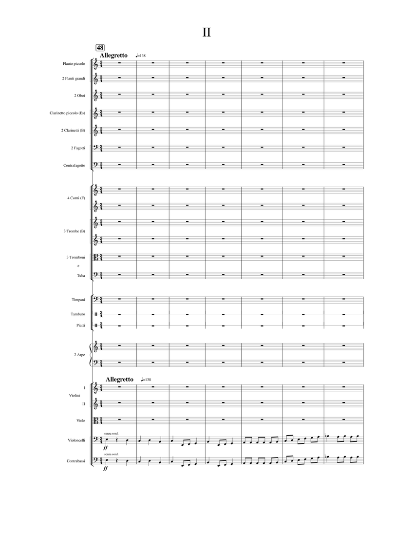 Shostakovich Symphony No. 5, 2nd Movement Sheet Music for Trombone ...