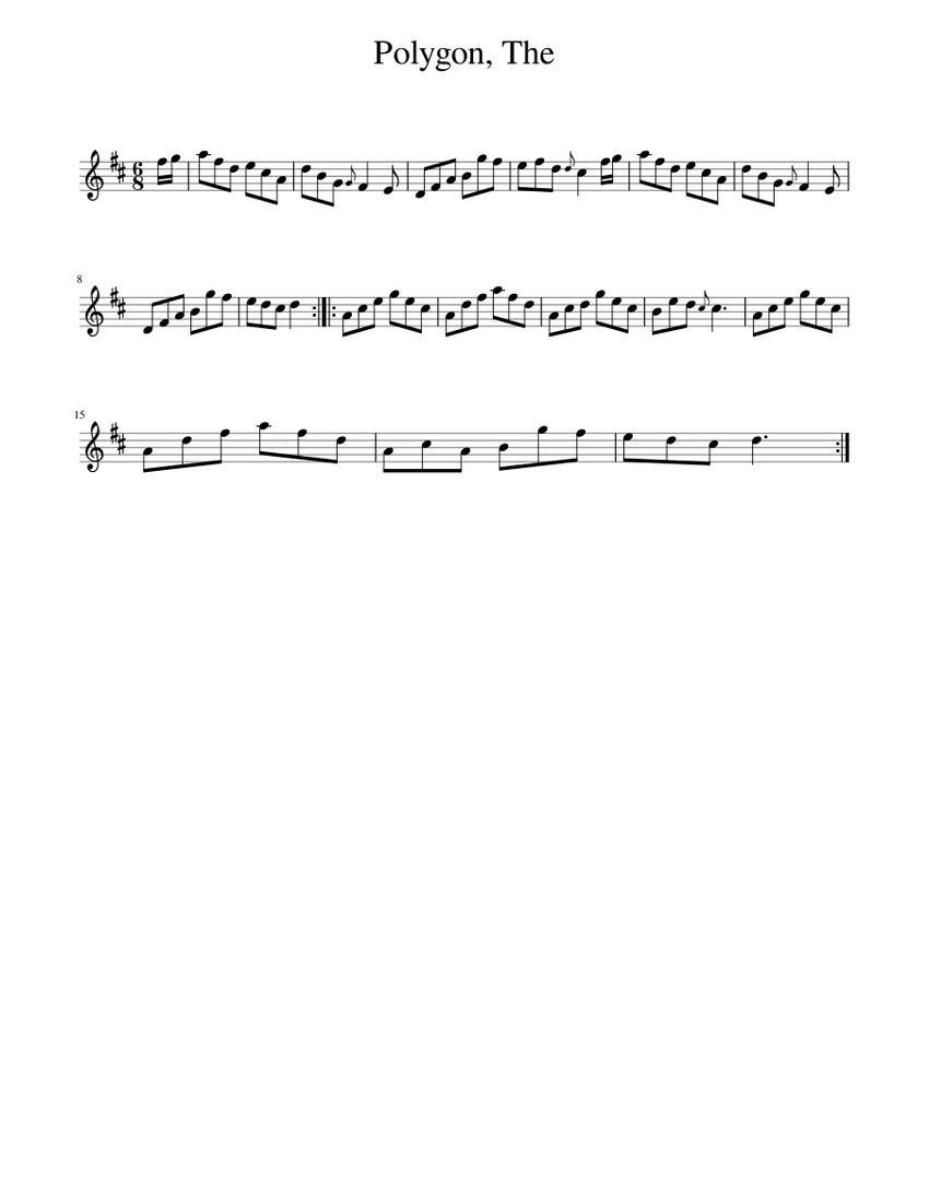 The Polygon Sheet music for Piano (Solo) Easy | Musescore.com