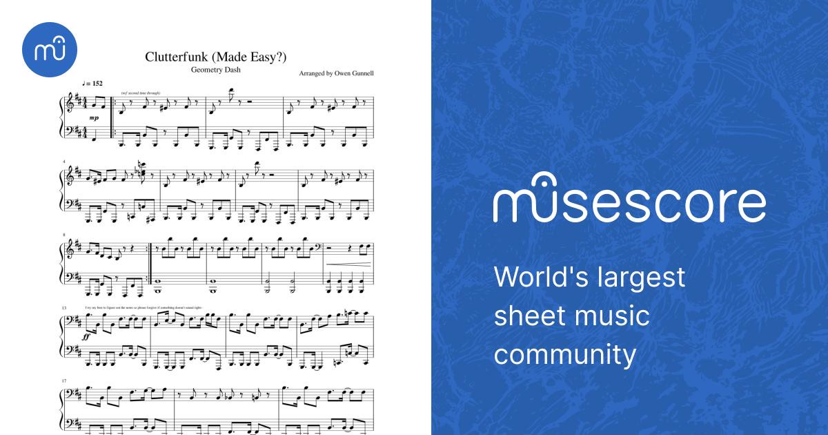geometry dash clutterfunk guide