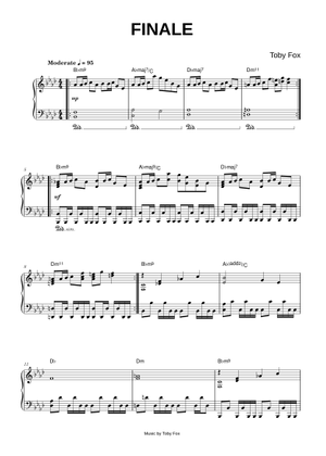 Finale – Undertale OST 080 - Toby Fox (Full Transcription) Sheet Music ...