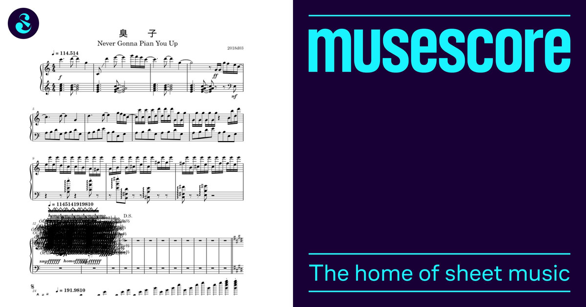 BAD FAKER.mscz Sheet music for Piano (Solo) | Musescore.com