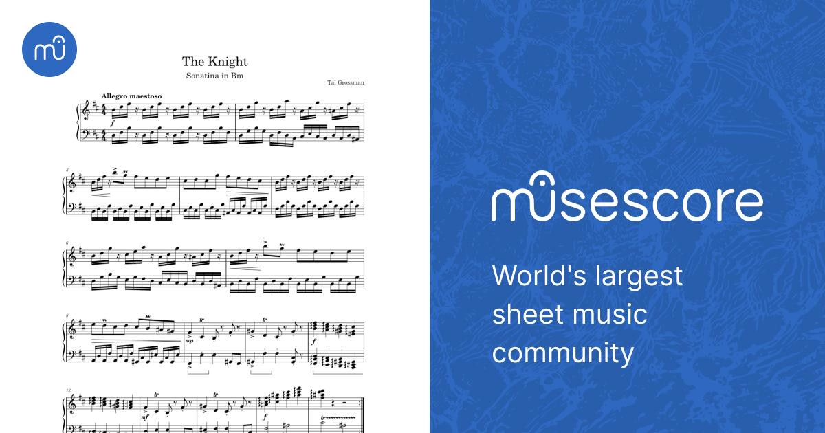 The Knight Sheet music for Piano (Solo) | Musescore.com