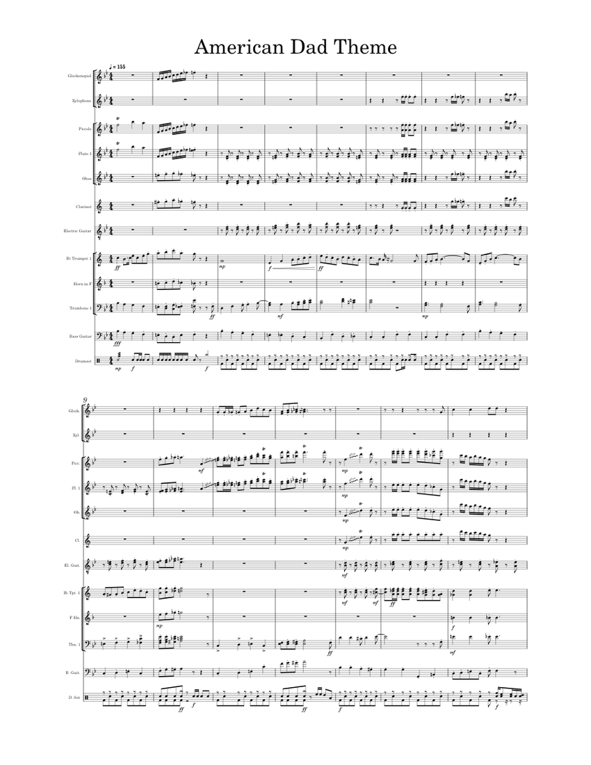 American Dad - Main Title Theme (Good Morning U.S.A.) – Michael Barker ...