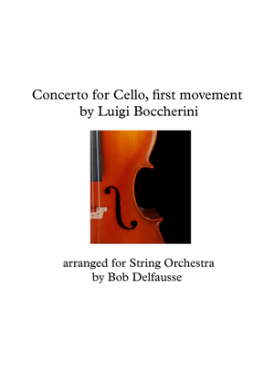 Cello Concerto in G major, G.480 - Luigi Boccherini Sheet Music for ...