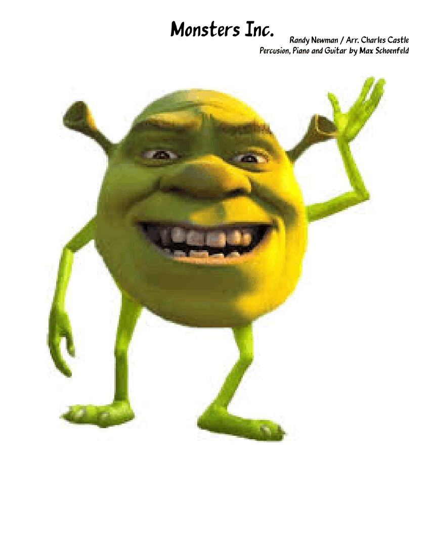 Monsters Inc. Theme Song Sheet music for Piano, Trombone, Tuba ...