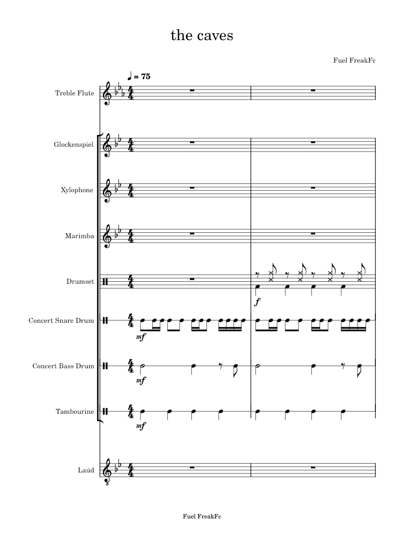 the caves - piano tutorial