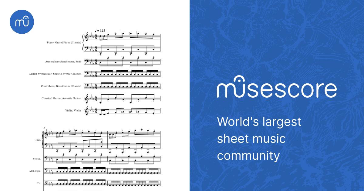 Endgame – Waterflame endgame but it's EPIC Sheet Music for Piano ...