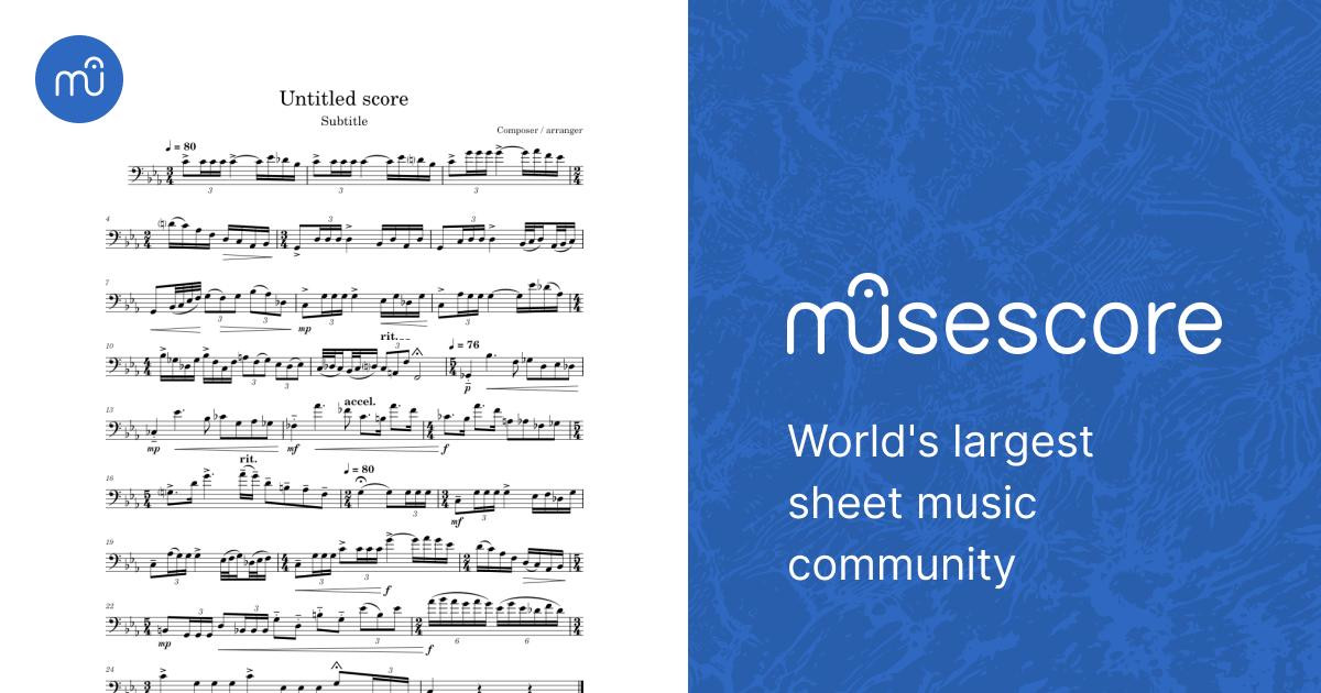 All State Sheet music for Tuba (Solo) | Musescore.com