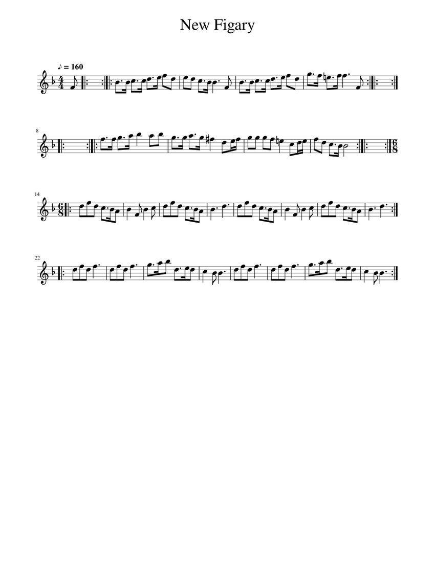 New Figary Sheet music for Piano (Solo) Easy | Musescore.com