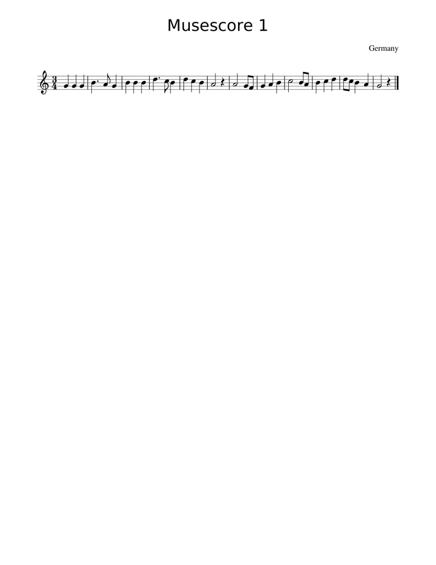 Musescore Sheet music for Piano (Solo) Easy | Musescore.com