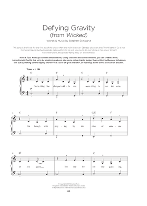 eminem defying gravity