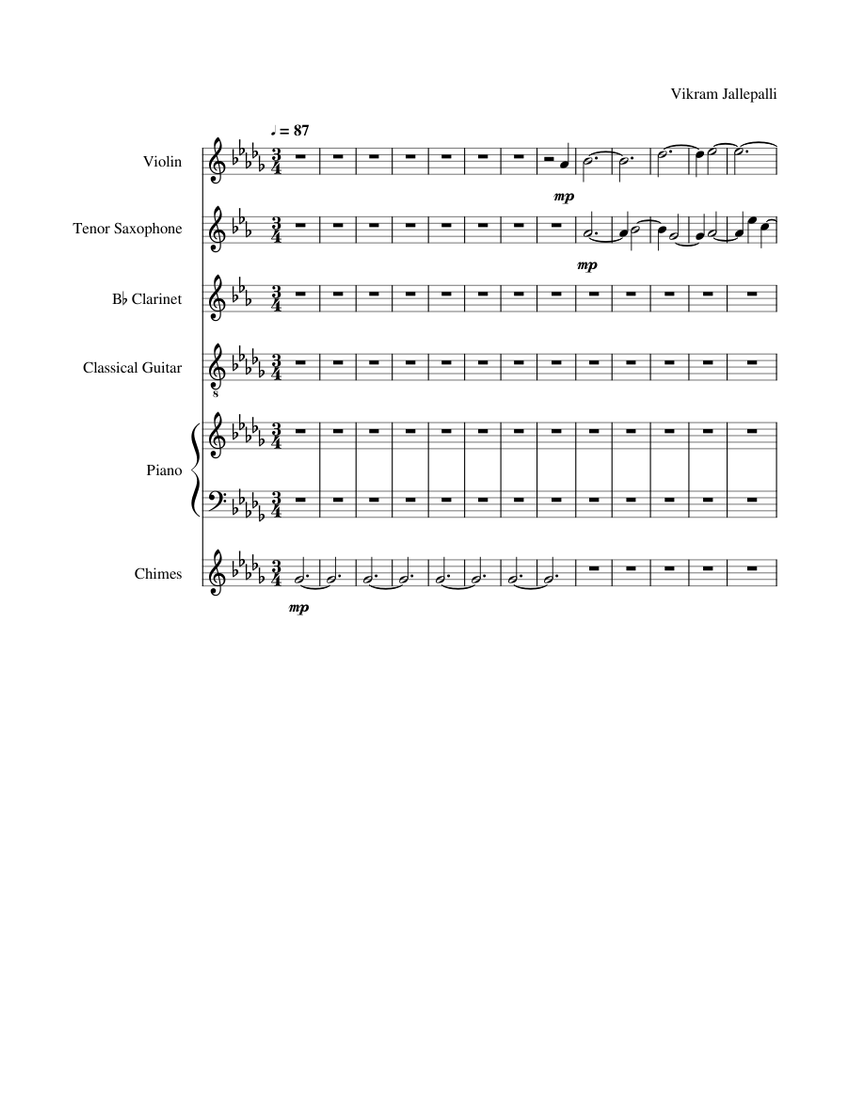 wait, you can write for multiple instruments? (experimental) Sheet ...