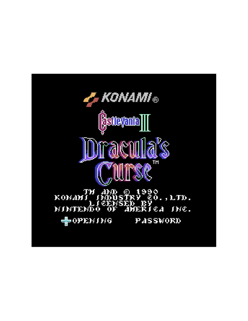 Castlevania III Dracula's Curse: SFX Collection OST Sheet music for ...
