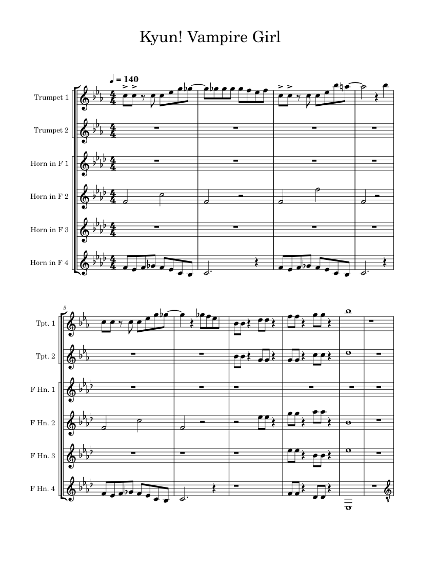 Kyun! Vampire Girl – Tomoko Sasaki - piano tutorial