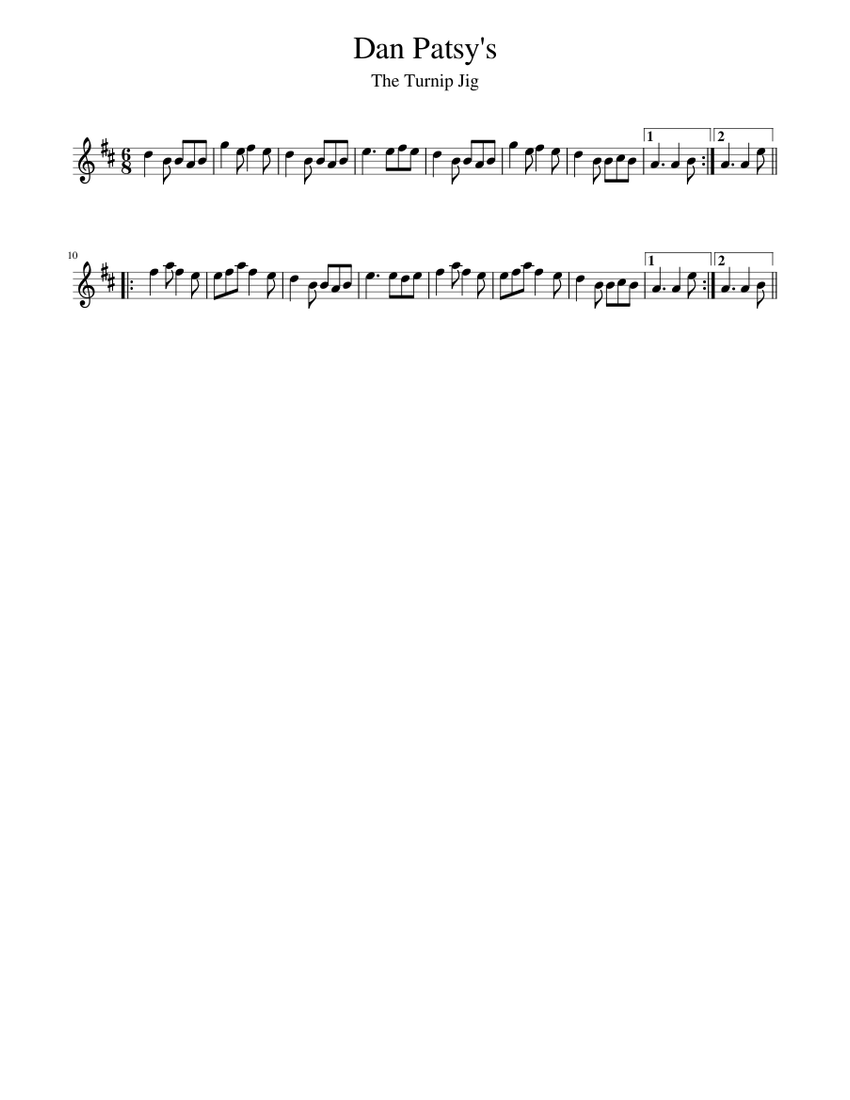 Dan Patsy's Sheet music for Piano (Solo) | Musescore.com