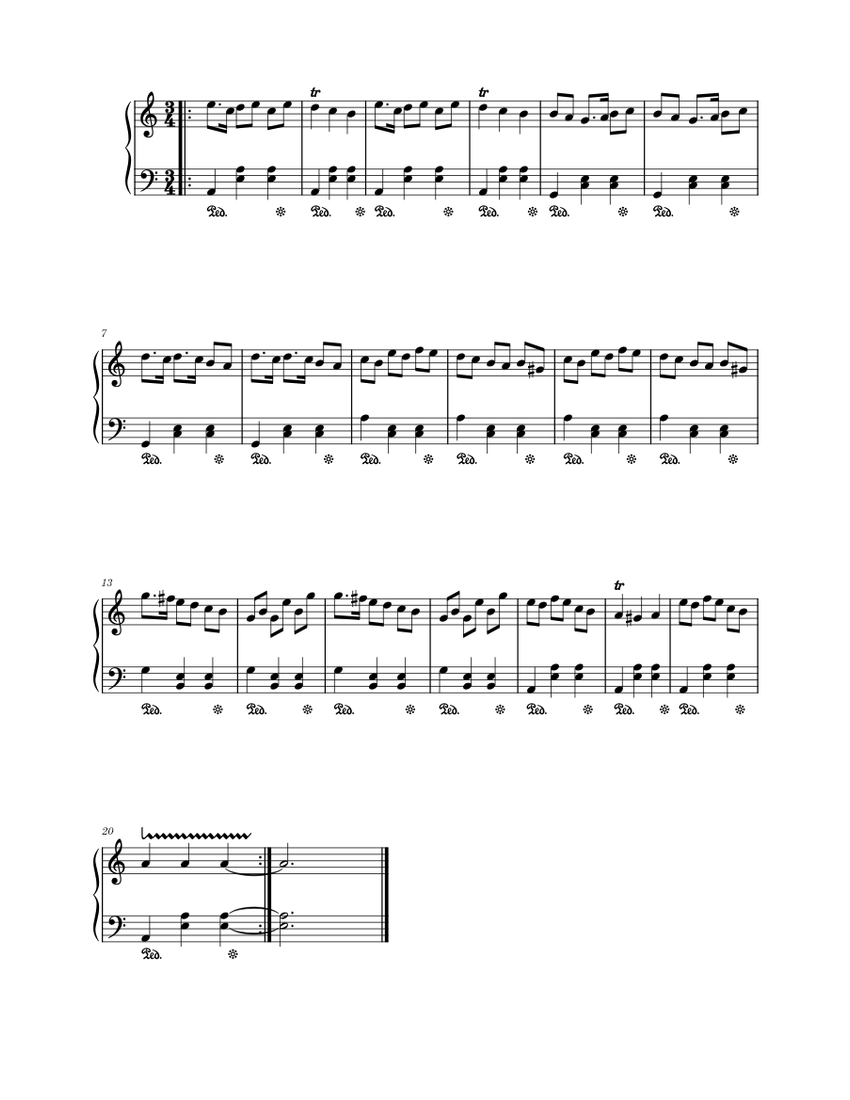 77 Sheet music for Piano (Solo) Easy | Musescore.com