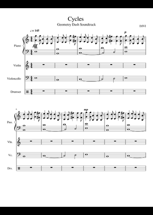 Cycles Sheet Music for Piano (Solo) | MuseScore.com