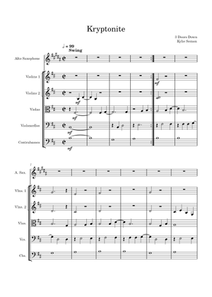 Kryptonite Sheet Music Doors Down Easy Guitar Tab Mailnapmexicocommx