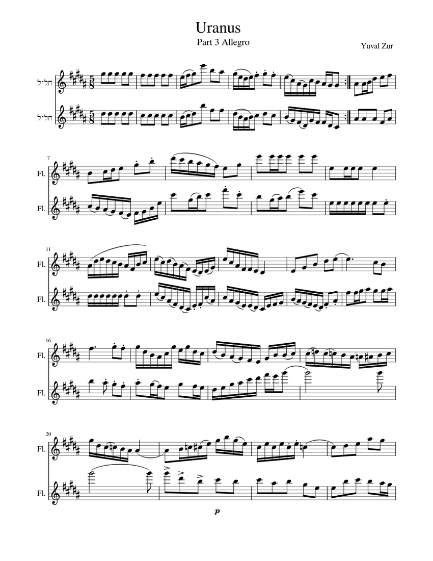 Uranus Piano Tutorial