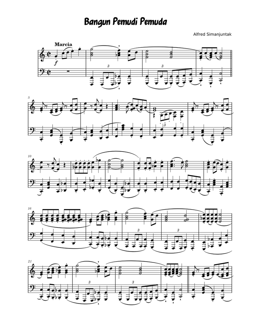 Bangun pemudi pemuda – Alfred Simanjuntak Bangun Pemudi Pemuda – Alfred ...