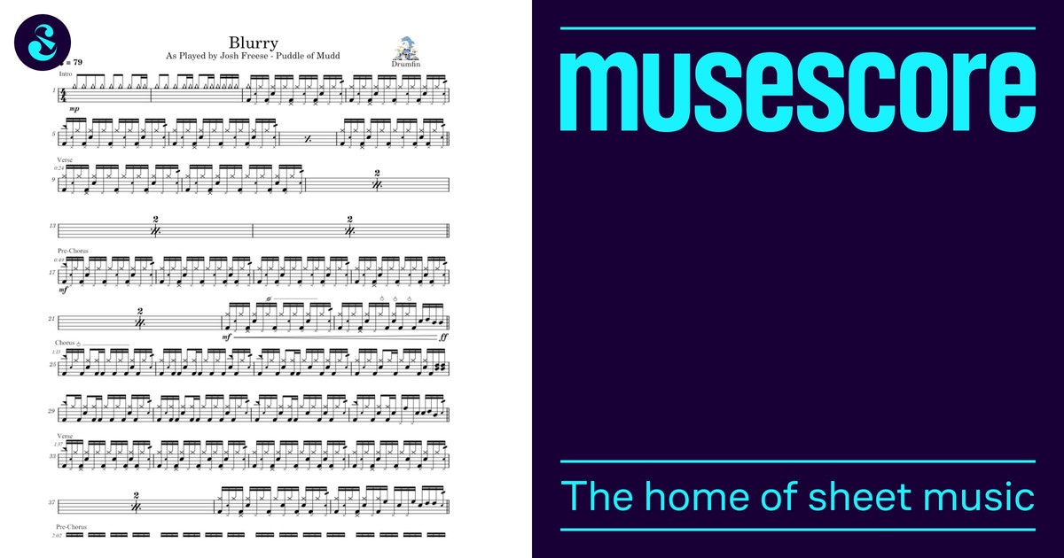 puddle of mudd blurry chords