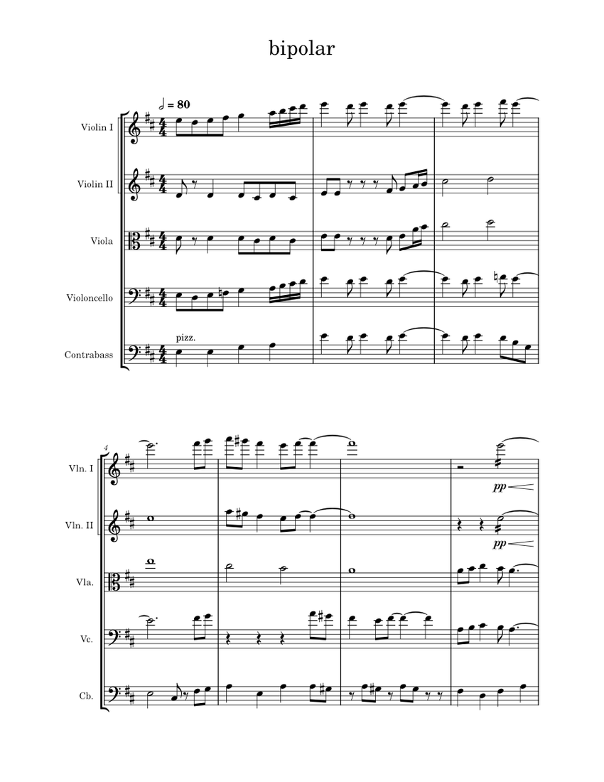 bipolar - piano tutorial