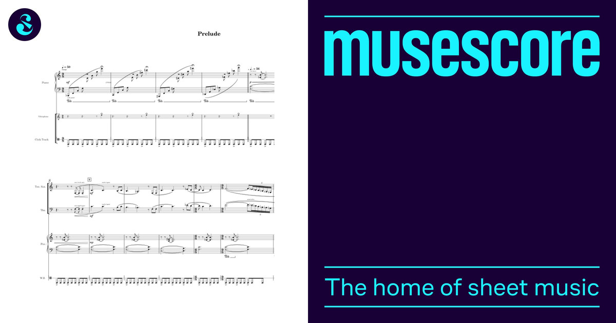 Prelude – Troy Lucas Sheet Music with Chords for Piano, Trombone, Flute ...