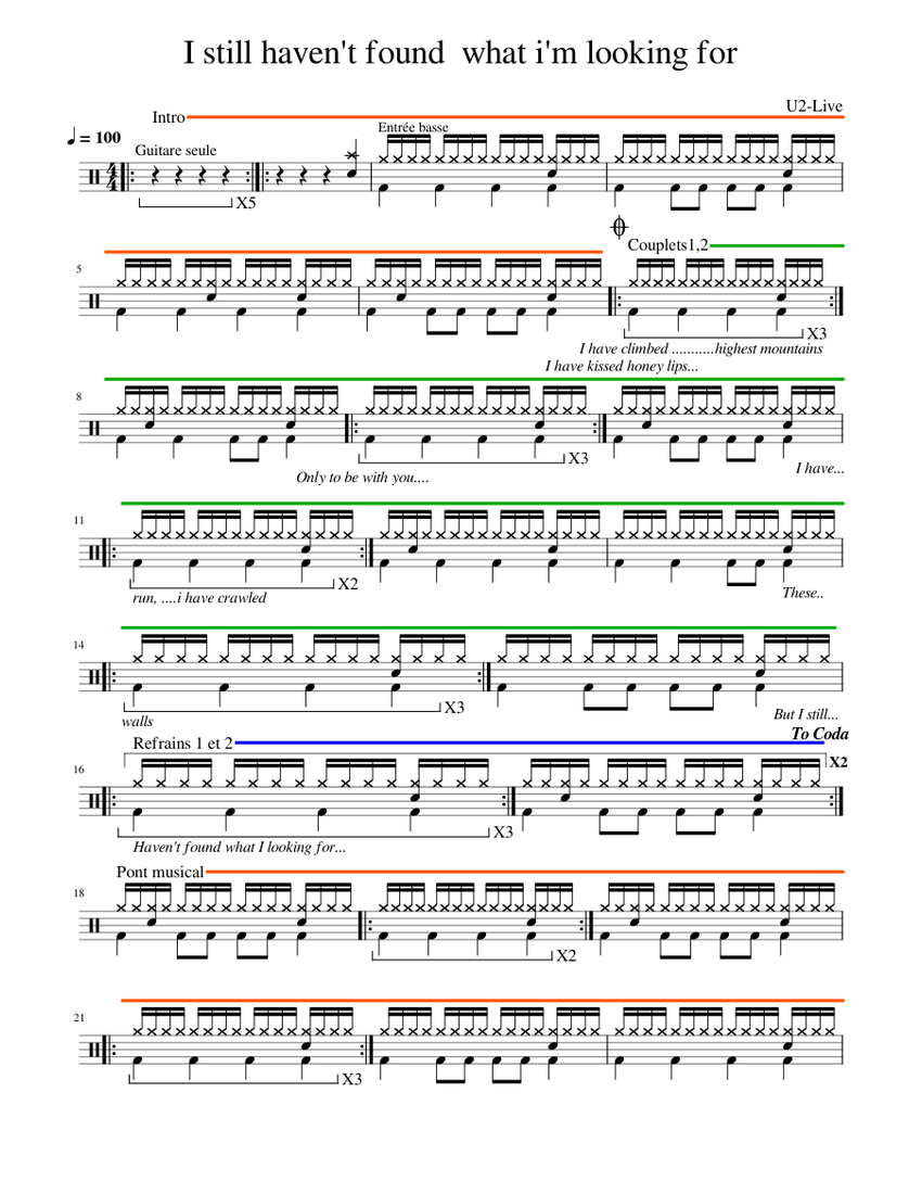 I Still Haven't Found What I'm Looking For – U2 I still haven't found ...