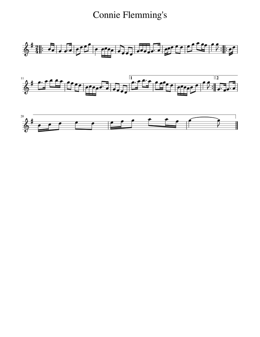 Connie Flemming's Sheet music for Piano (Solo) Easy | Musescore.com