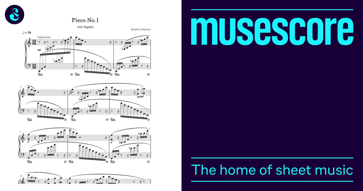 pieco no.1 classical Sheet Music for Piano (Solo) | MuseScore.com