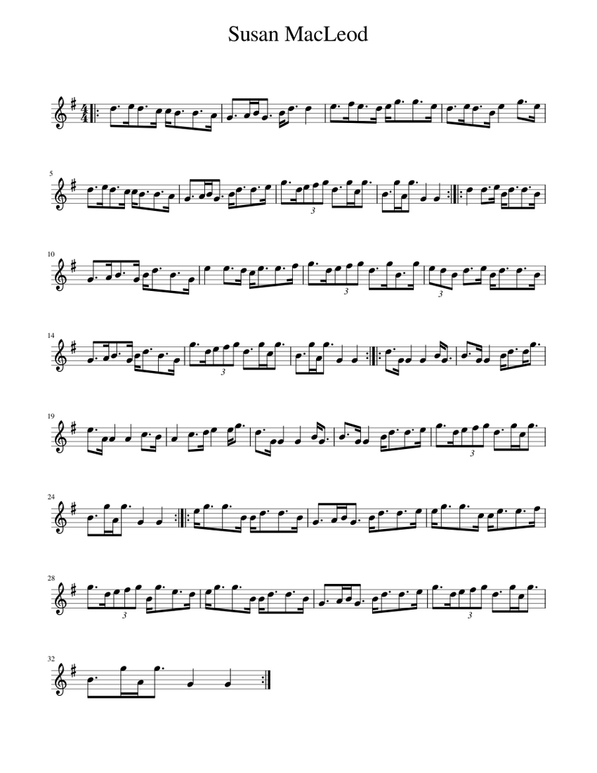 Susan MacLeod Sheet music for Piano (Solo) | Musescore.com
