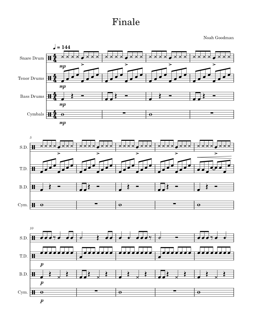 Finale - piano tutorial