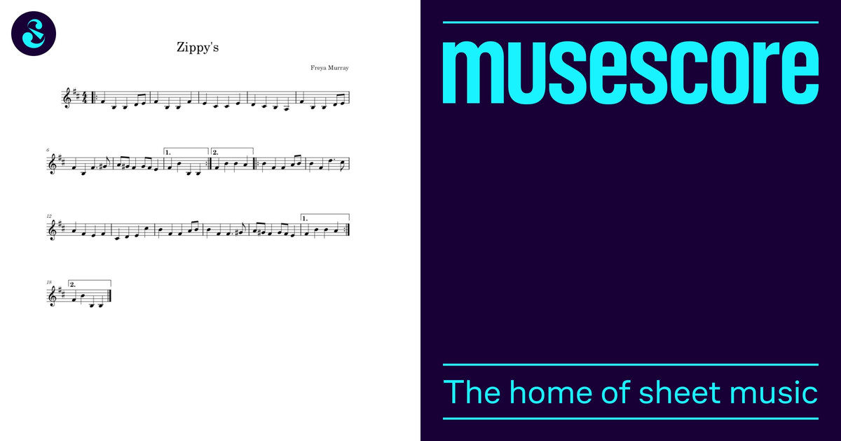 Zippy's – Freya Murray Sheet music for Piano (Solo) Easy | Musescore.com