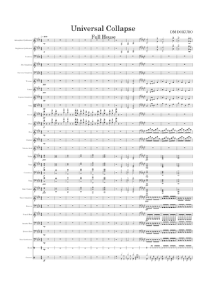 Universal Collapse - DM DOKURO Sheet Music for Viola (Solo) | MuseScore.com