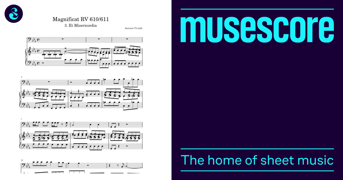 Magn 3. Miseri bajo score piano – yibrahamcanti Sheet music for Piano ...