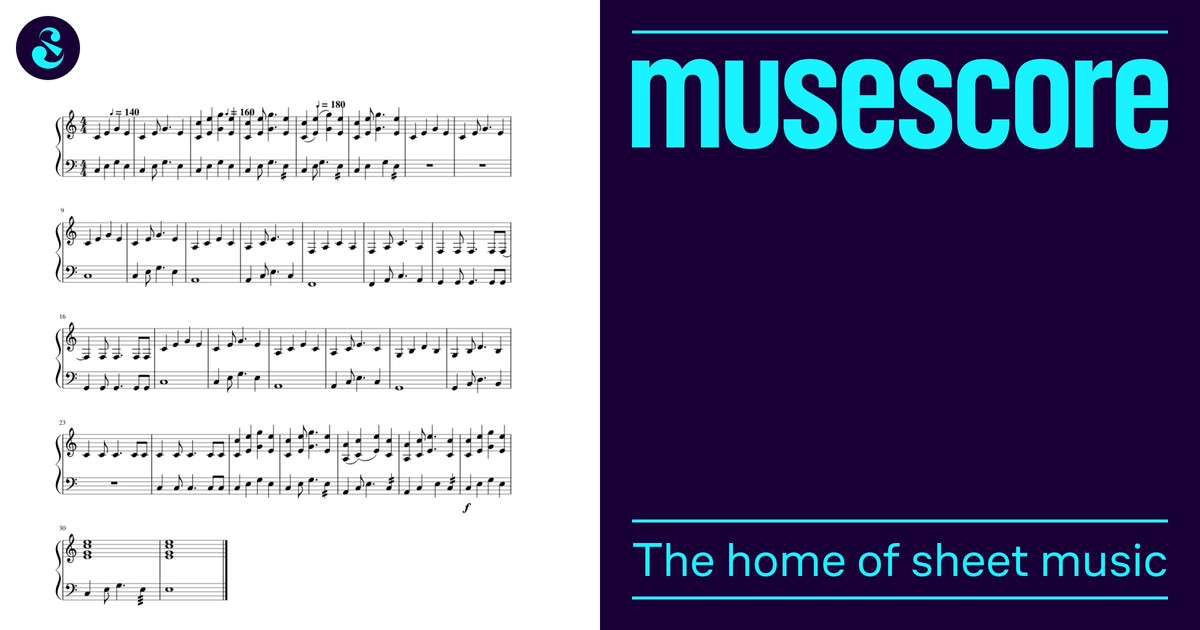 Keyboard cat Sheet music for Piano (Solo) | Musescore.com