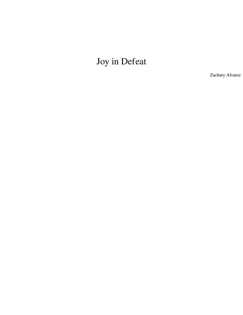 Joy in Defeat Sheet music for Piano, Guitar, Bass guitar, Claves & more ...