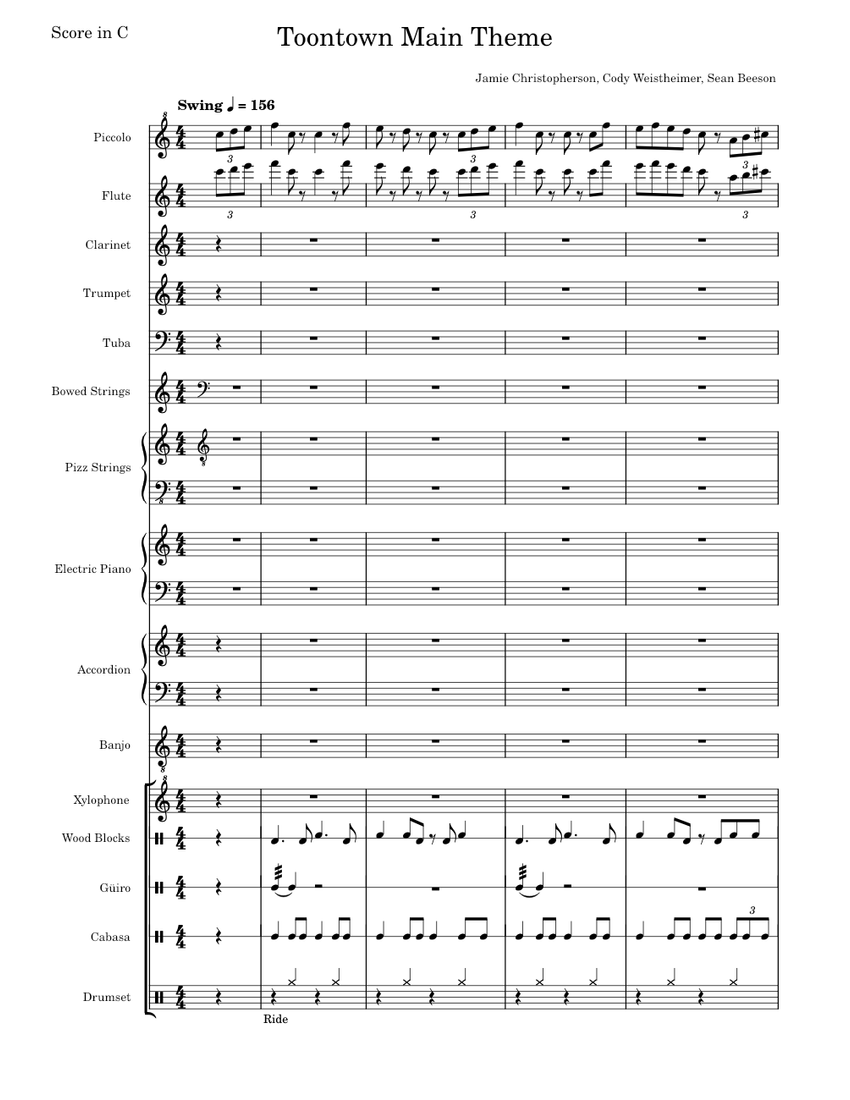 Toontown Online Main Theme - Jamie Christopherson, Cody Weistheimer ...