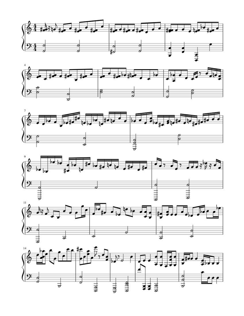 Turve Sheet music for Piano (Solo) | Musescore.com