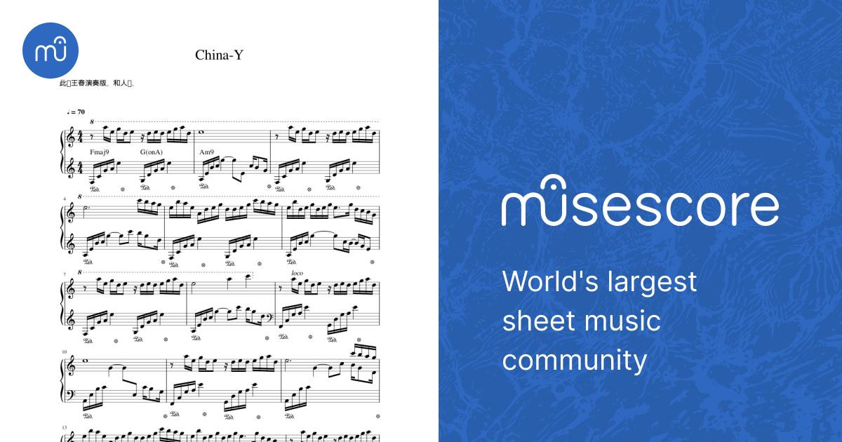 China-Y – Xu Mengyuan Sheet music for Piano (Solo) | Musescore.com