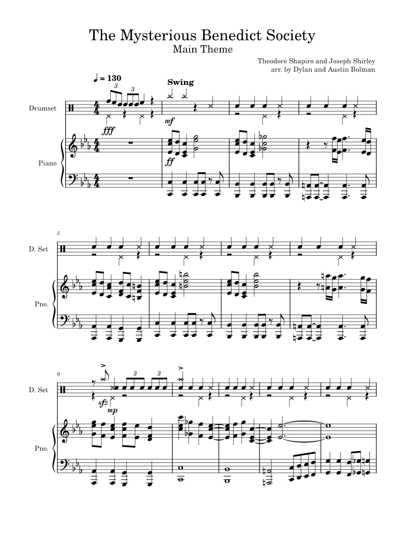 Main theme from The Mysterious Benedict Society – Composers of Disney ...